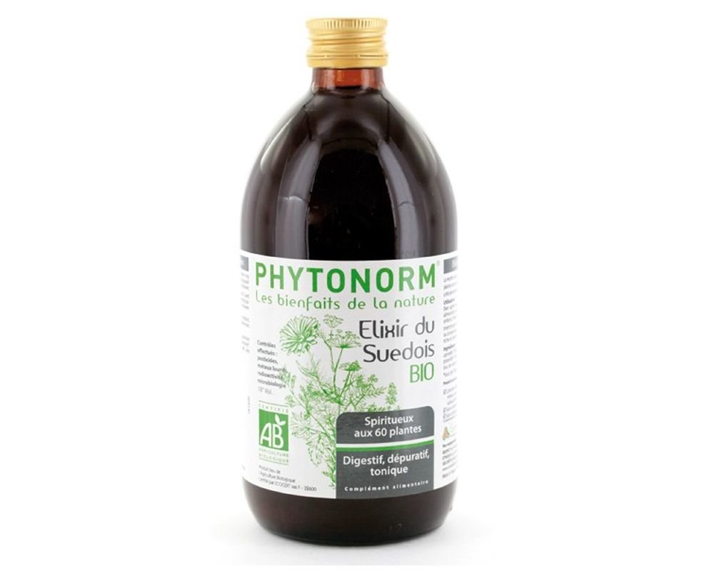 Elixir du Suedois - 18° - Bio - 500ml - Phytonorm