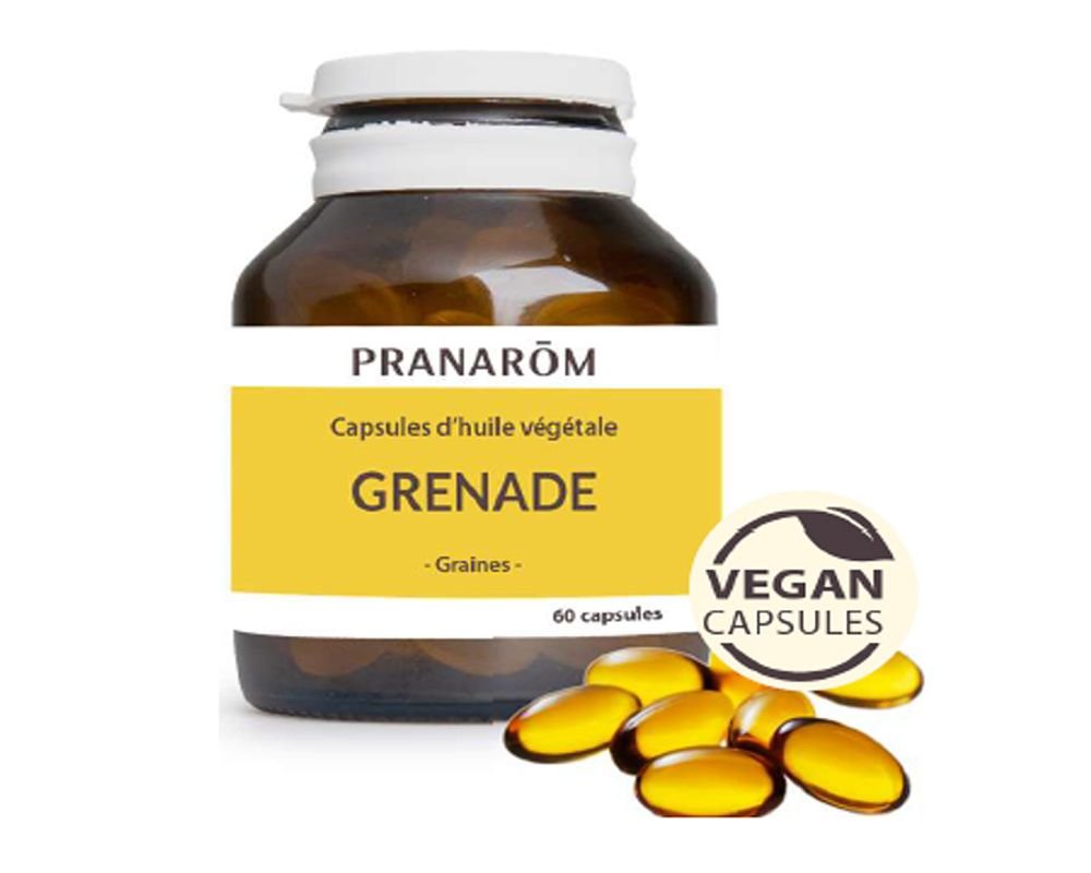 Huile végétale de Grenade - 60 capsules - Pranarôm