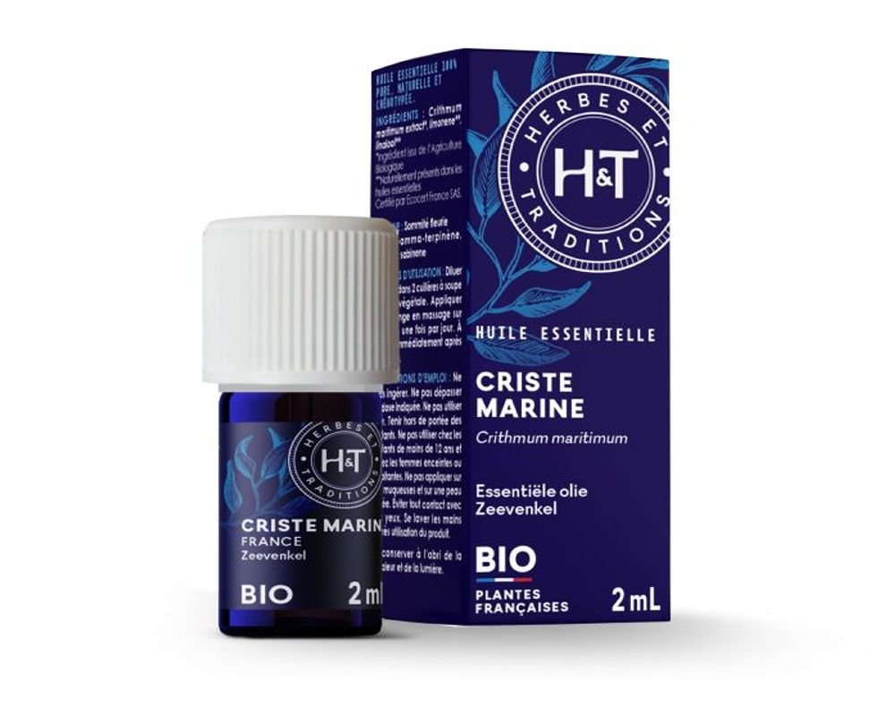 Criste marine - huile essentielle bio - Herbes & Traditions - 2 ml