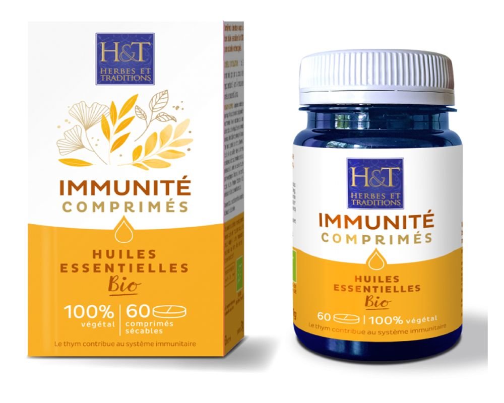 Immunité 60 comprimés aux huilles essentielles - BIO