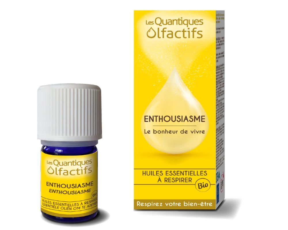 Quantique olfactif: Enthousiasme (5ml) BIO - Herbes & Traditions