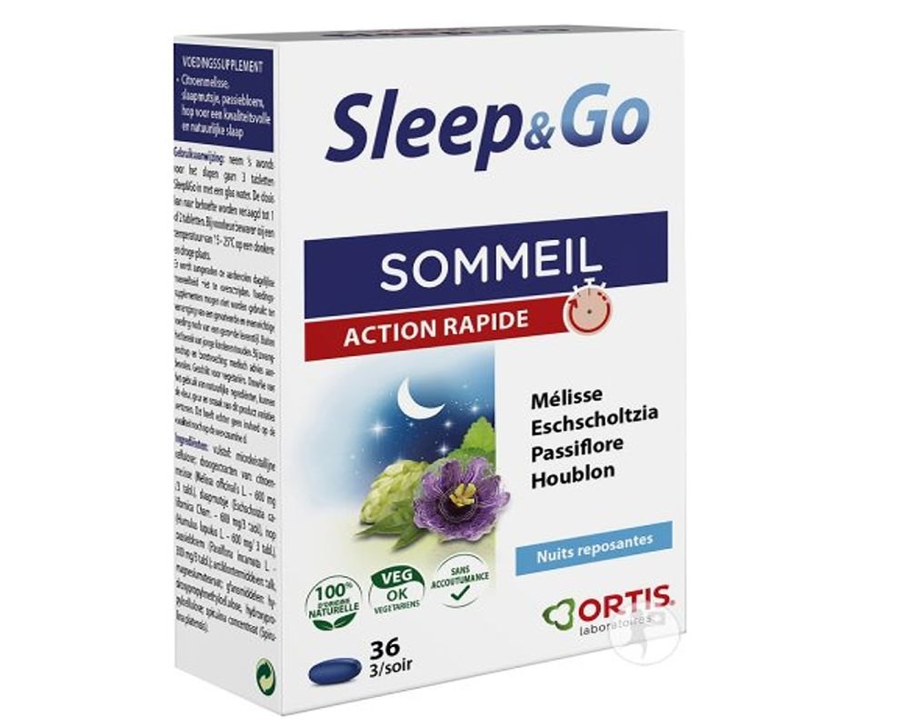 Sleep & Go - 36 tablets - Laboratoires Ortis