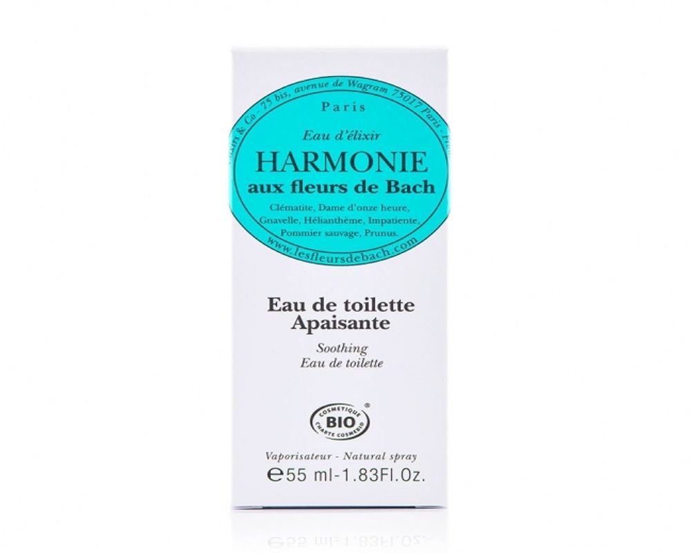 Harmonie - Eau d'Elixir aux Fleurs de Bach - bio - Elixirs & Co - 55ml