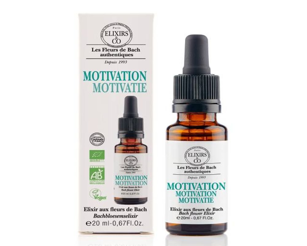 Elixir Motivation - Fleurs de Bach bio - Elixirs & Co - 20 ml