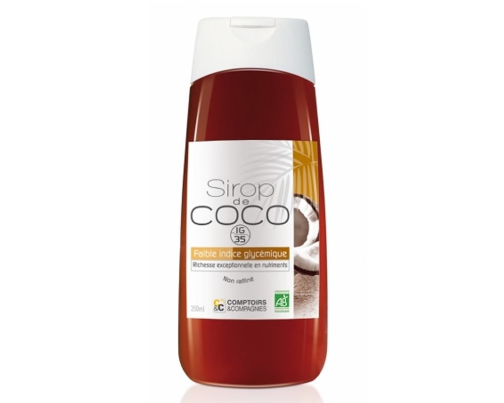 Sirop de coco bio - Comptoirs & Compagnies - 370 g
