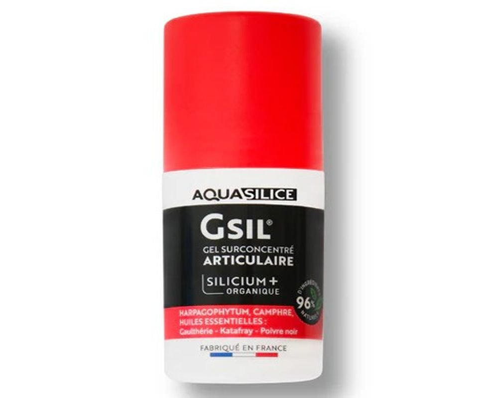GeSIL Roll'on - Gel surconcentré Articulaire 40ml - Aquasilice Gels