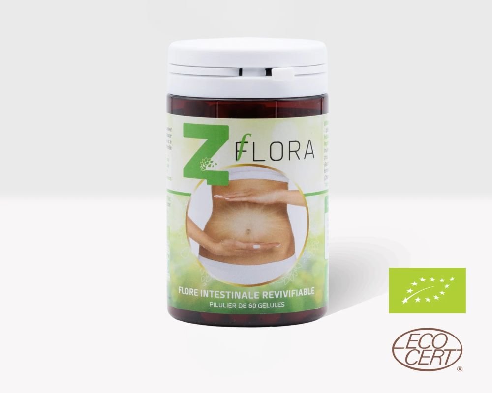 Z-Flora – Symbiotique bio pour digestion et flore intestinale