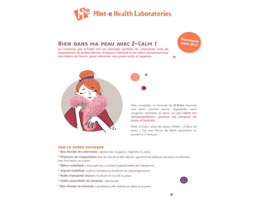 Z-Calm - Gel calmant & régénérant - bio - 150ml - Mint-e Health ...