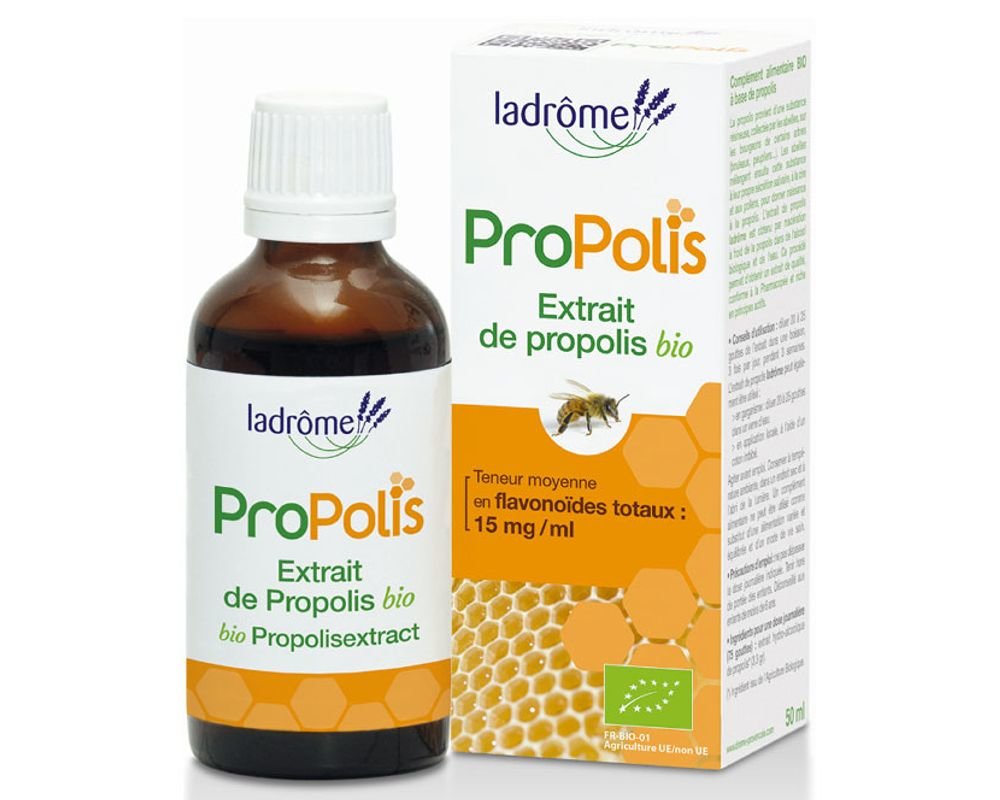 Organic Propolis Extract - 50ml - Ladrôme