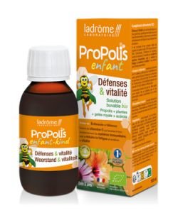 Propolis Syrup + 11 plant extracts + honey - 150ml - Ladrôme
