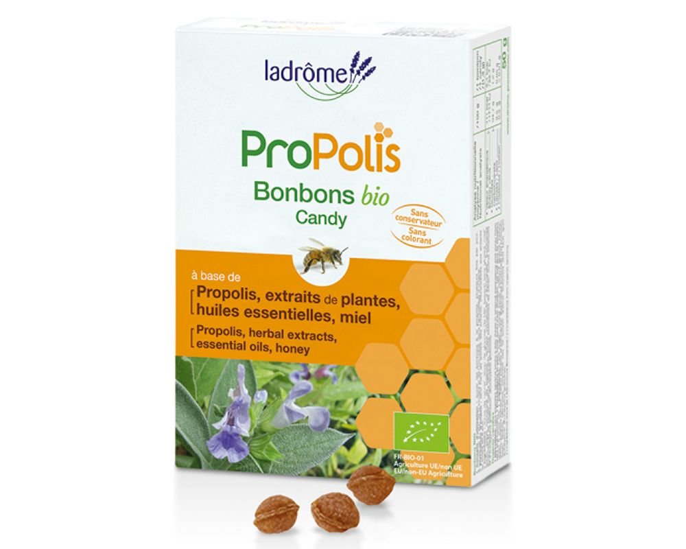 Candy Propolis organic - 50g - Ladrôme