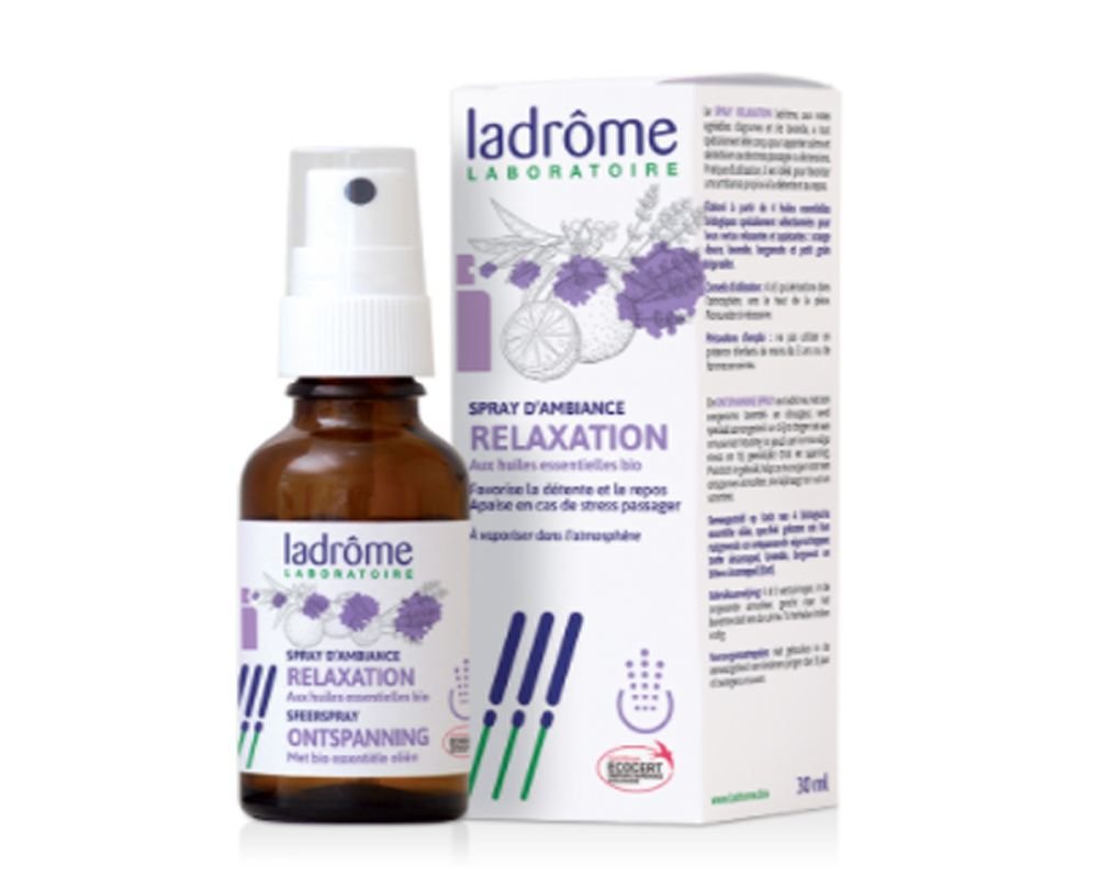 Spray d'ambiance: Relaxation bio (30ml) - Ladrôme