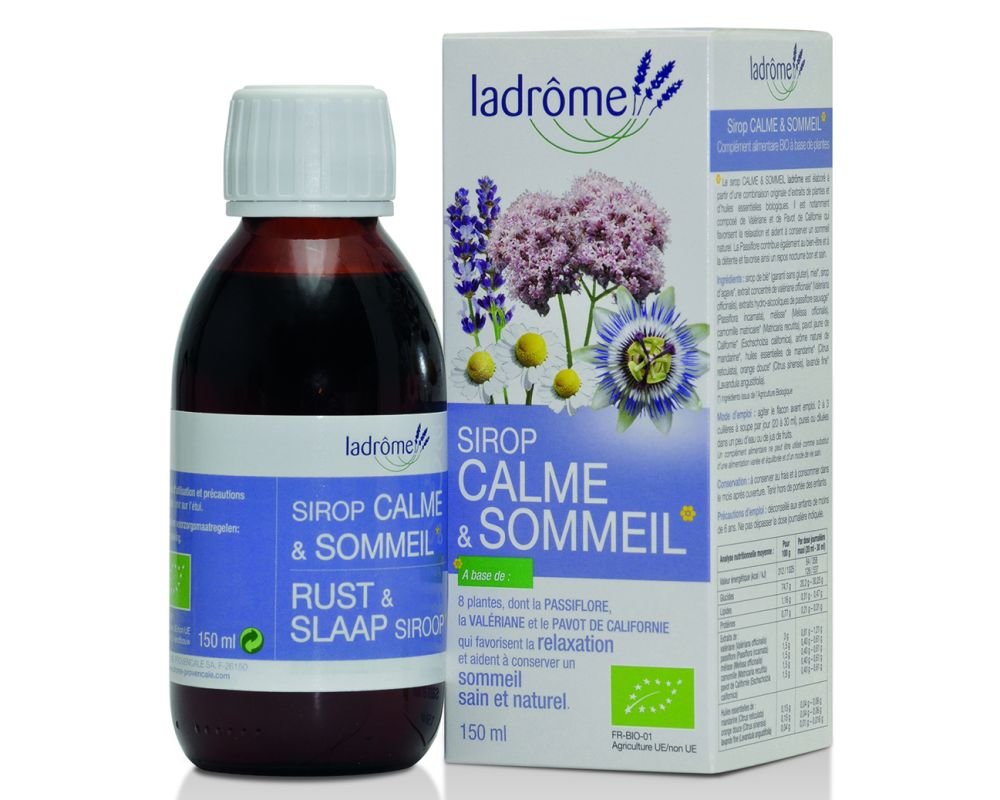 Calm & Sleep Syrup - organic (150ml) - Ladrôme