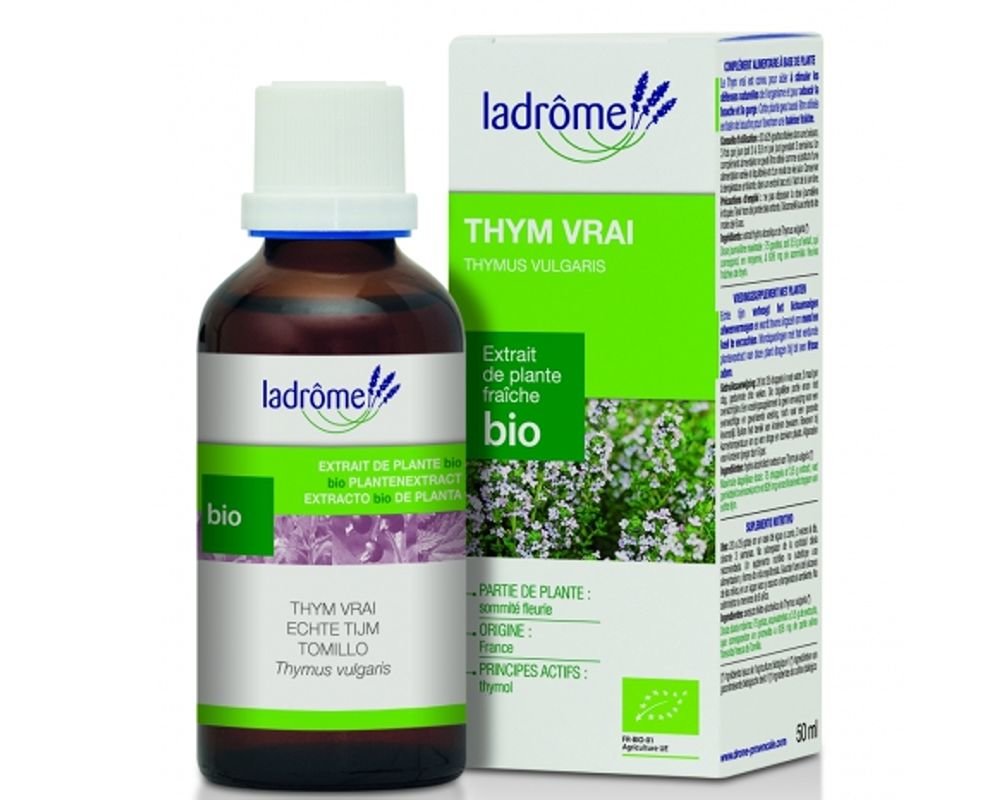 Thym vrai - extrait de plante fraîche bio 50 ml Ladrôme