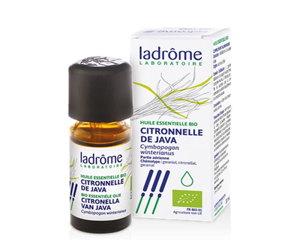 Ceylon citronella (Cymbopogon nardus) - Ladrôme - 10 ml