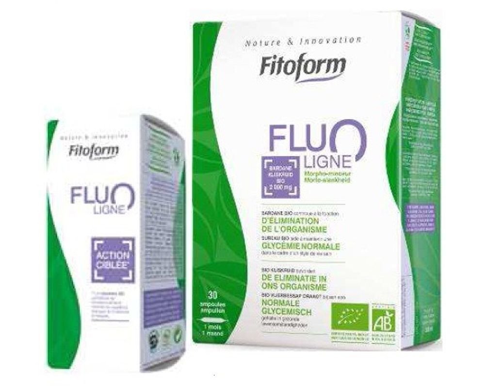 Minceur: Kit Duo Fluoligne (ampoules + complexe) - Fitoform