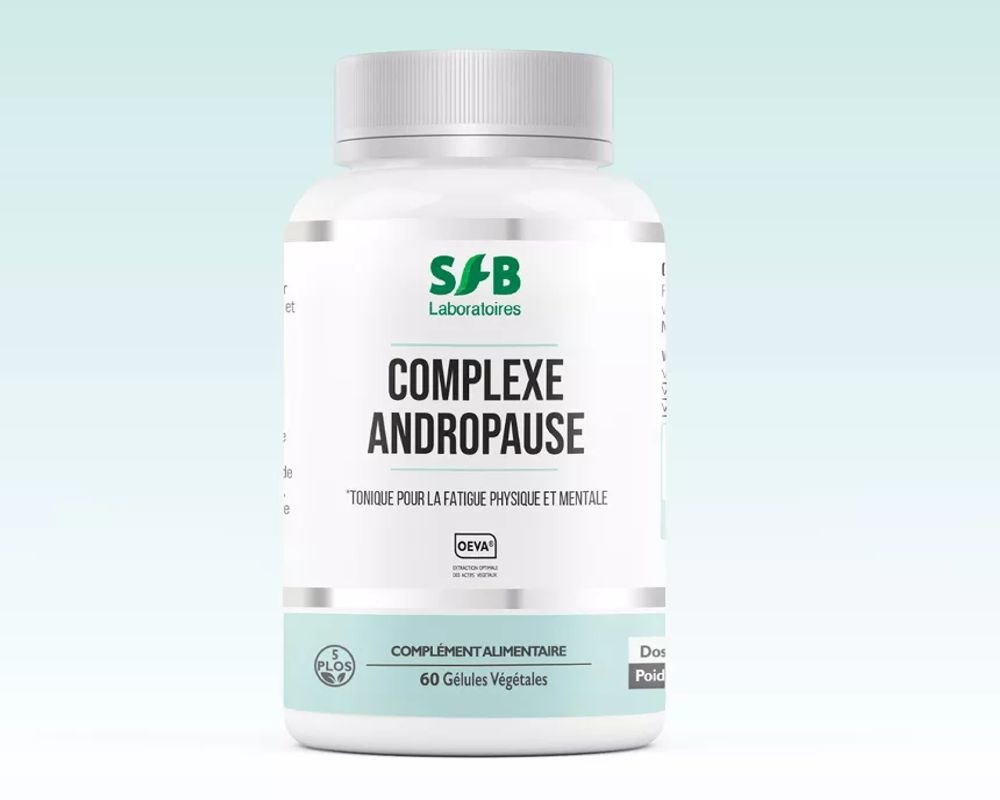 Complexe Andropause - Soutien des fonctions masculines - 60 gélules