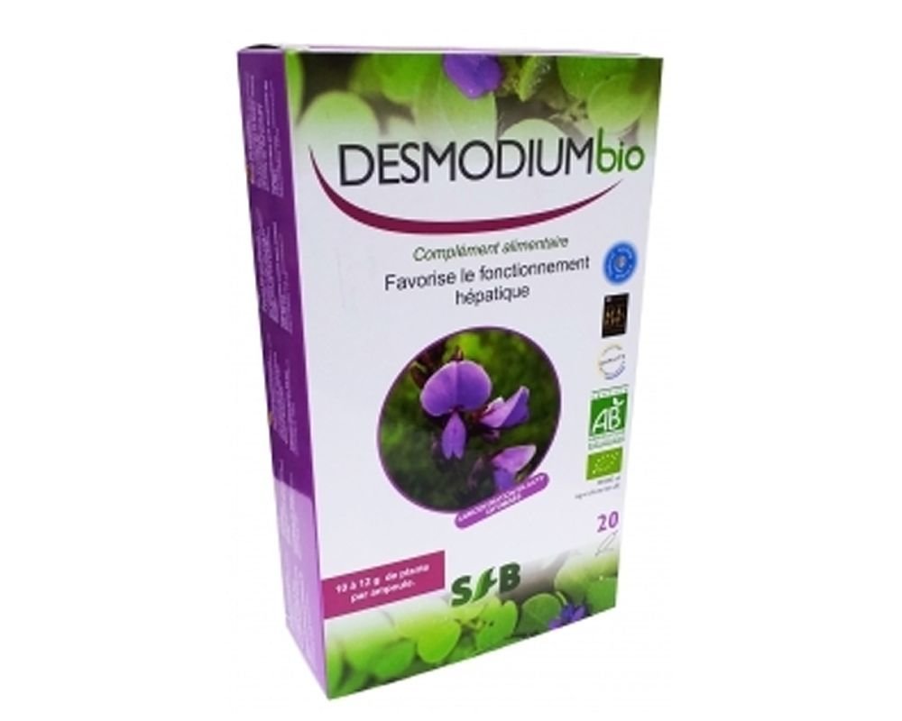 Desmodium - Laboratoires SFB - 20 ampoules de 15 ml