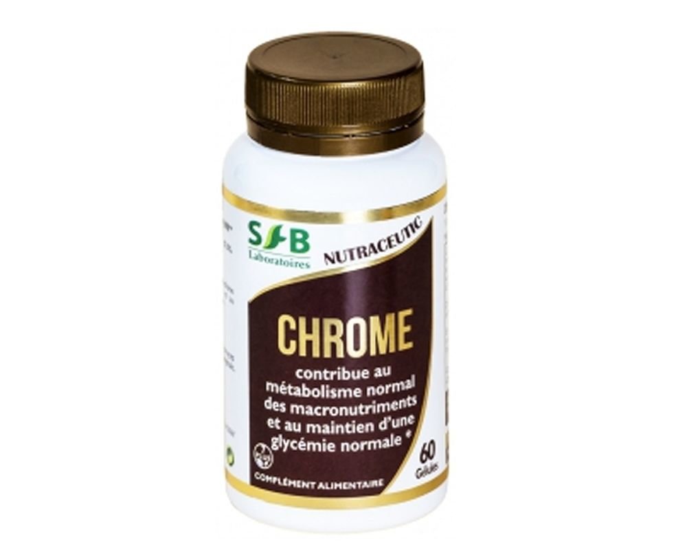 Chrome (60 gélules dosées à 300 mg) Laboratoires SFB