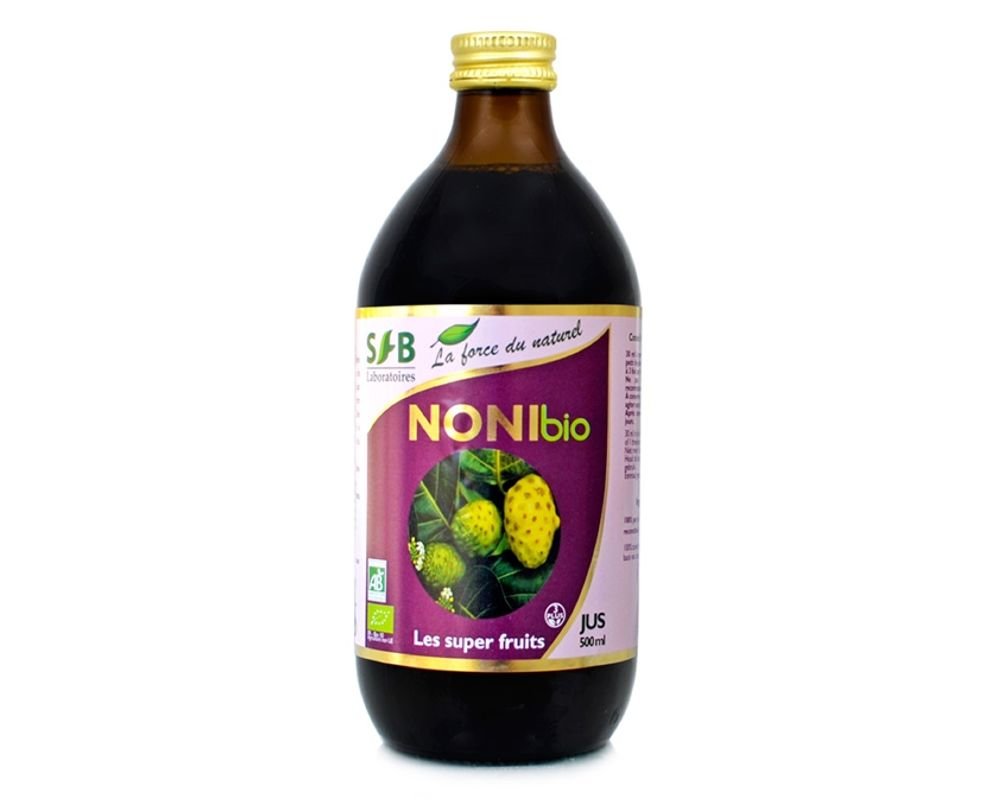 Noni hawaïen bio - Superfruit Jus - Laboratoires SFB - 500 ml