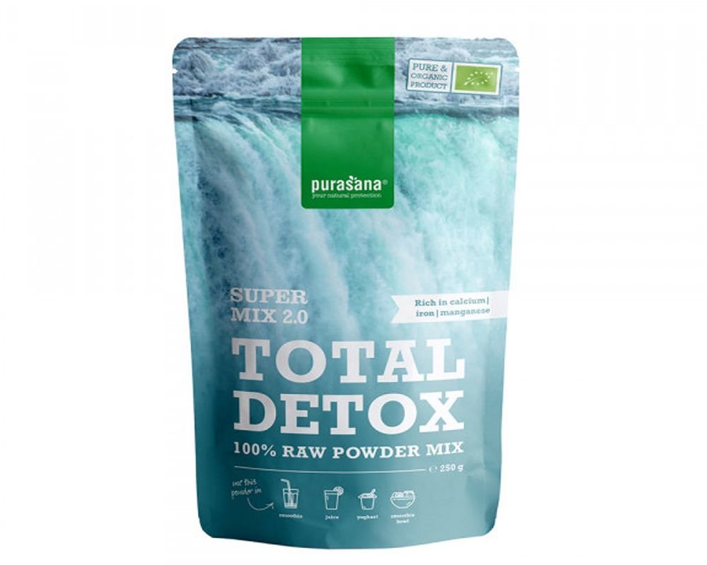 Super Food: Total Detox Mix bio (250g) - Purasana