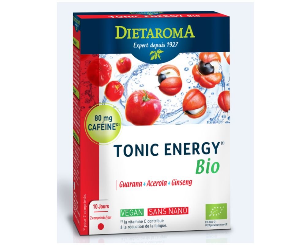Tonic Energy BIO - Dietaroma - 20 comprimés
