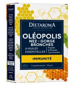 Complexe Oléopolis - Dietaroma - 60 capsules