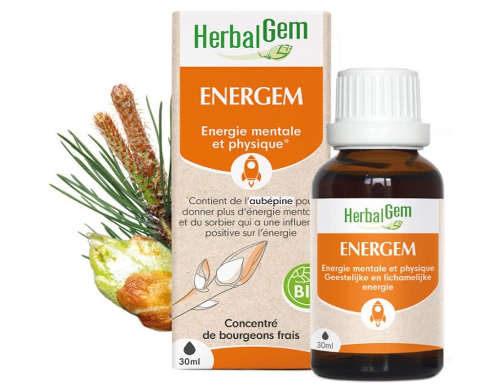 Energem - GC28 - Mental and Physical Energy - Herbalgem - 50 ml
