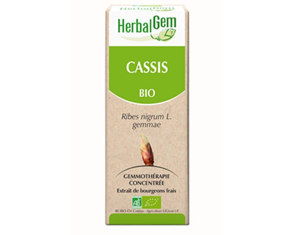 Bourgeon de Cassis BIO - Herbalgem - 15 ml.