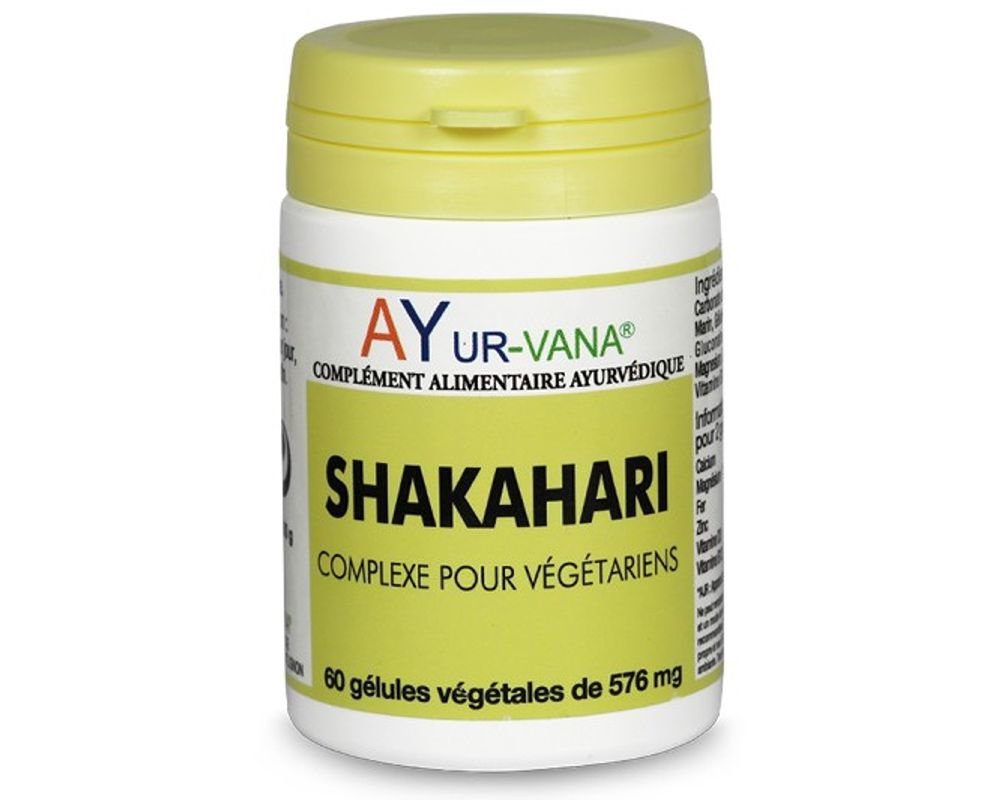 Shakahari - Complex for vegetarians - Ayur-Vana - 60 capsules