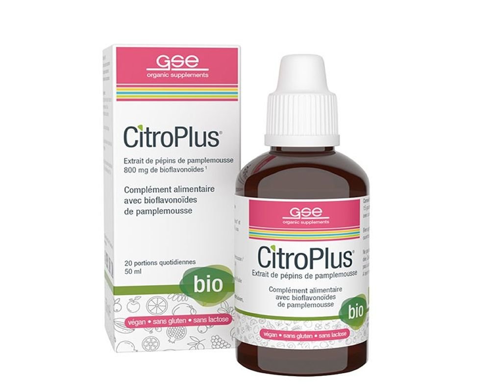 CitroPlus 800: organic grapefruit seed extract - GSE - 50 ml