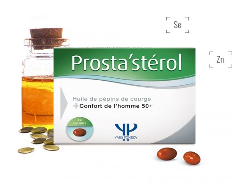 Prosta'sterol - 120 gélules - Laboratoires Yves Ponroy