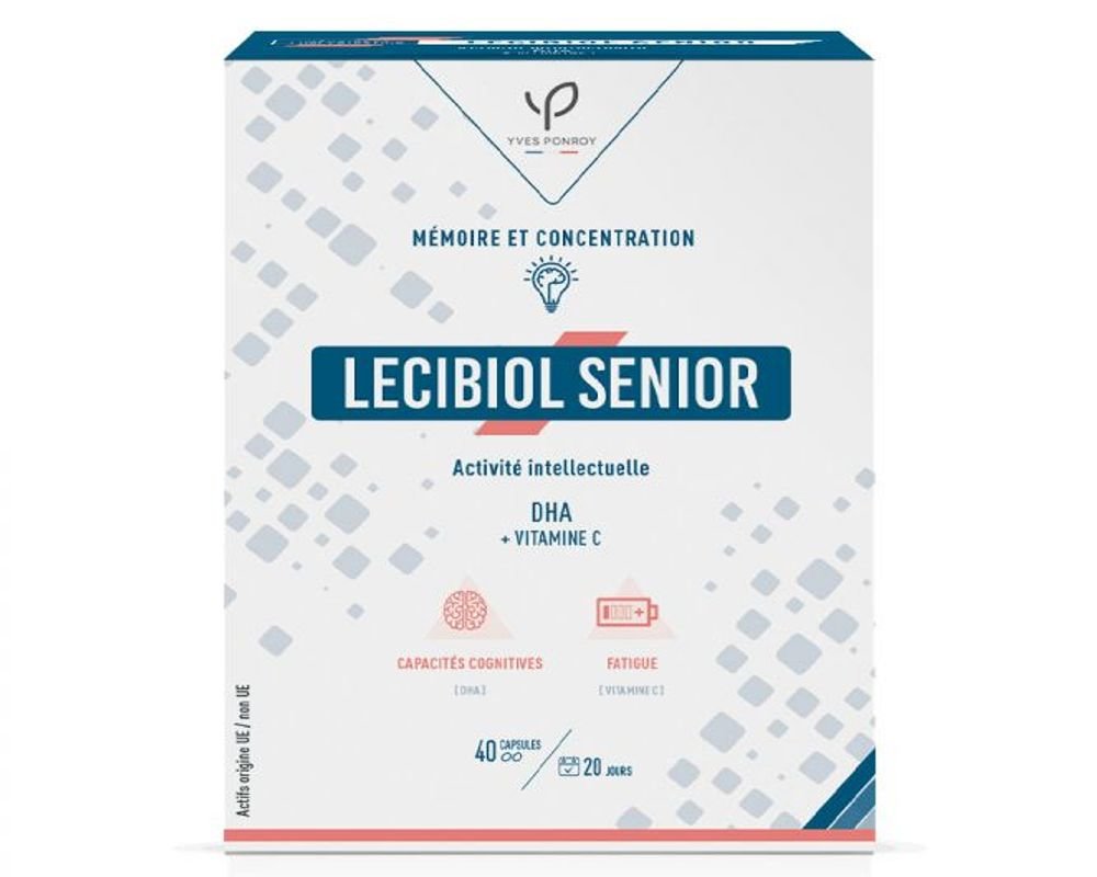 Lécibiol Senior: fatigue/mémoire - Laboratoire Yves Ponroy