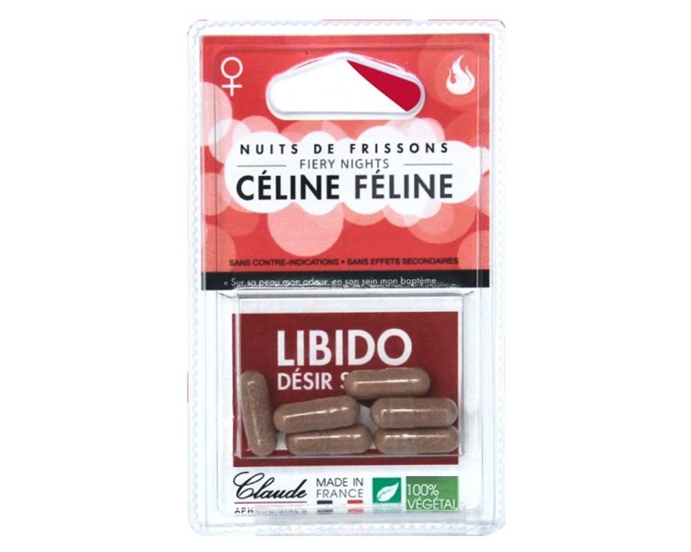 Celine Feline Libido Enhancer - Claude Aphrodisiacs - 6 capsules
