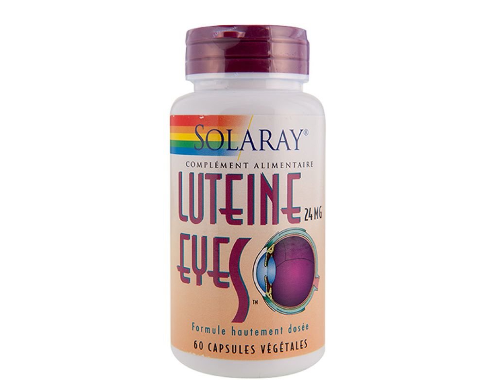 Highly dosed Luteine Eyes - Vue Vision - Solaray - 60 caps.