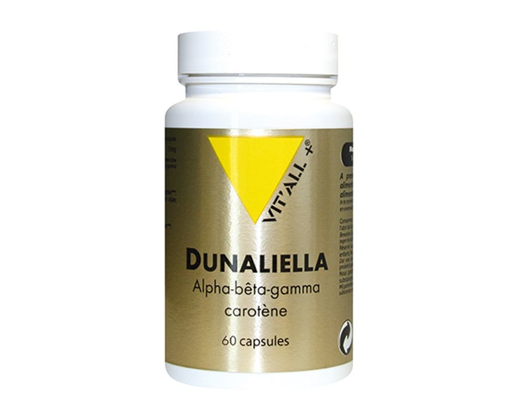 Dunaliella - alpha beta gamma carotène - 60 gélules Vit'All+