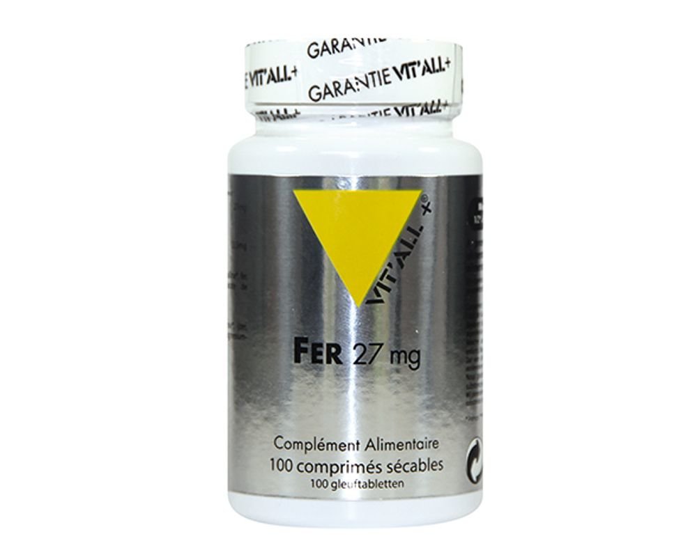 Fer - VIT'ALL+ - 100 comprimés sécables
