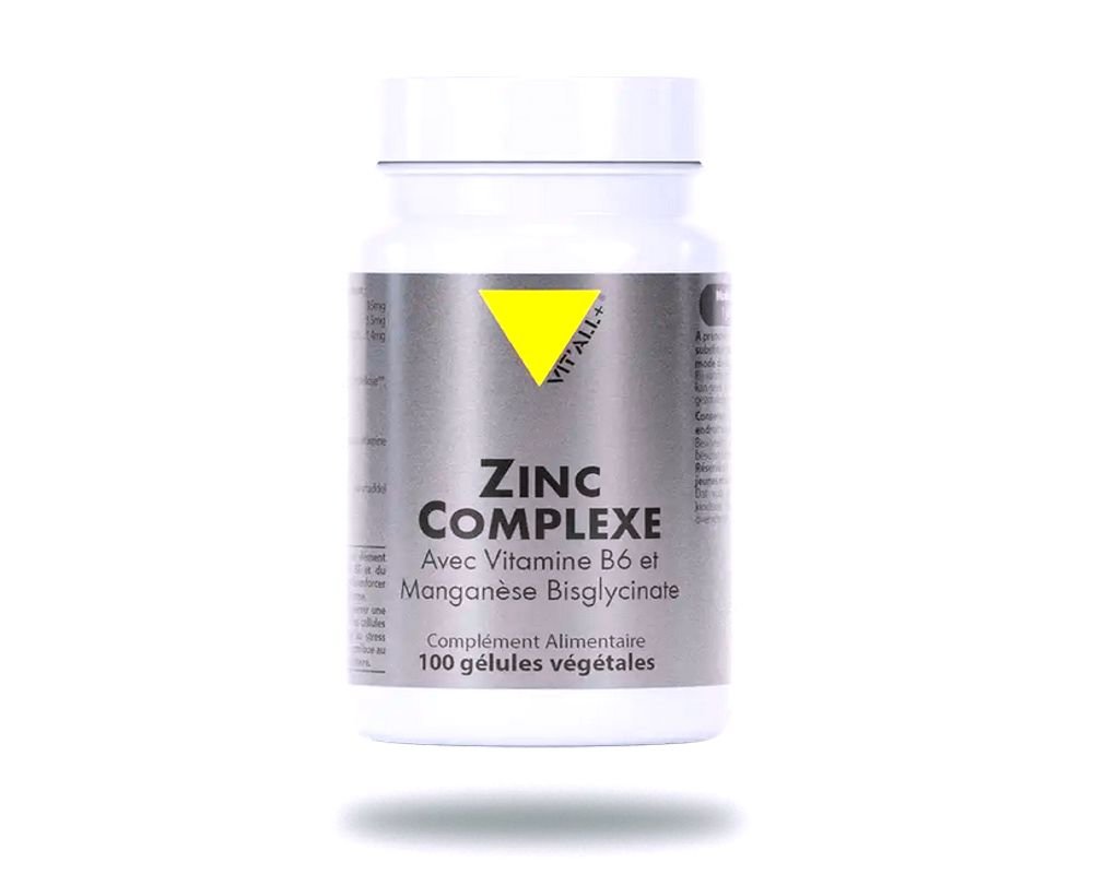 Zinc Complexe - Vit'All + - 100 gélules