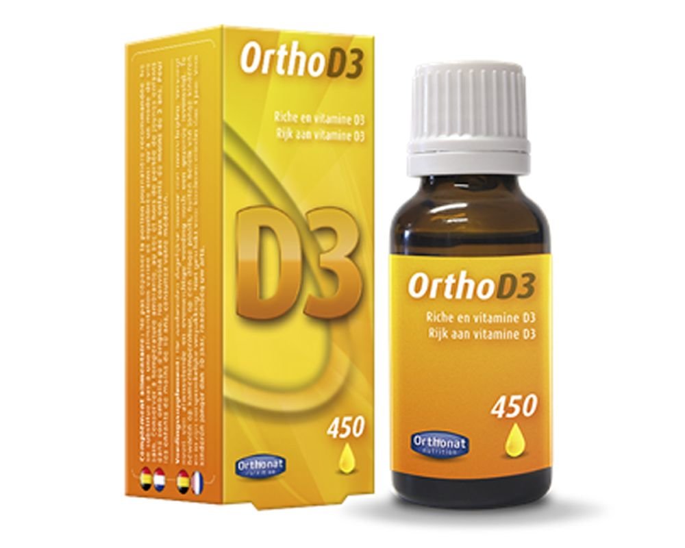 Ortho D3: vitamine D (450 gouttes) - Orthonat