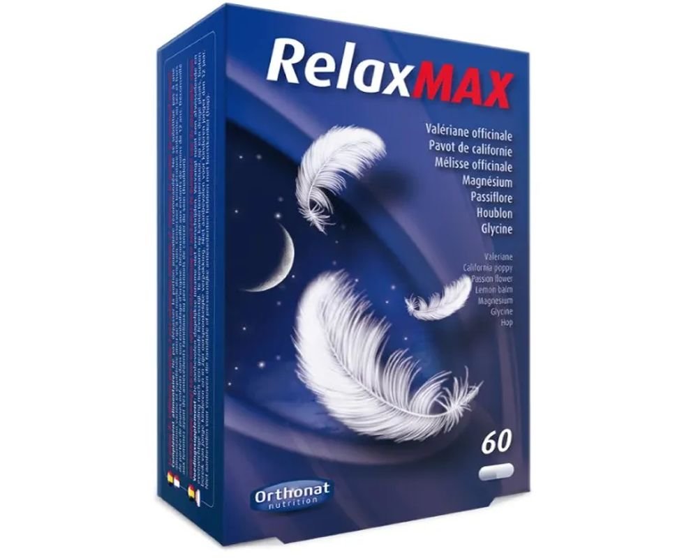 Relaxmax: sommeil (60 gél.) - Orthonat