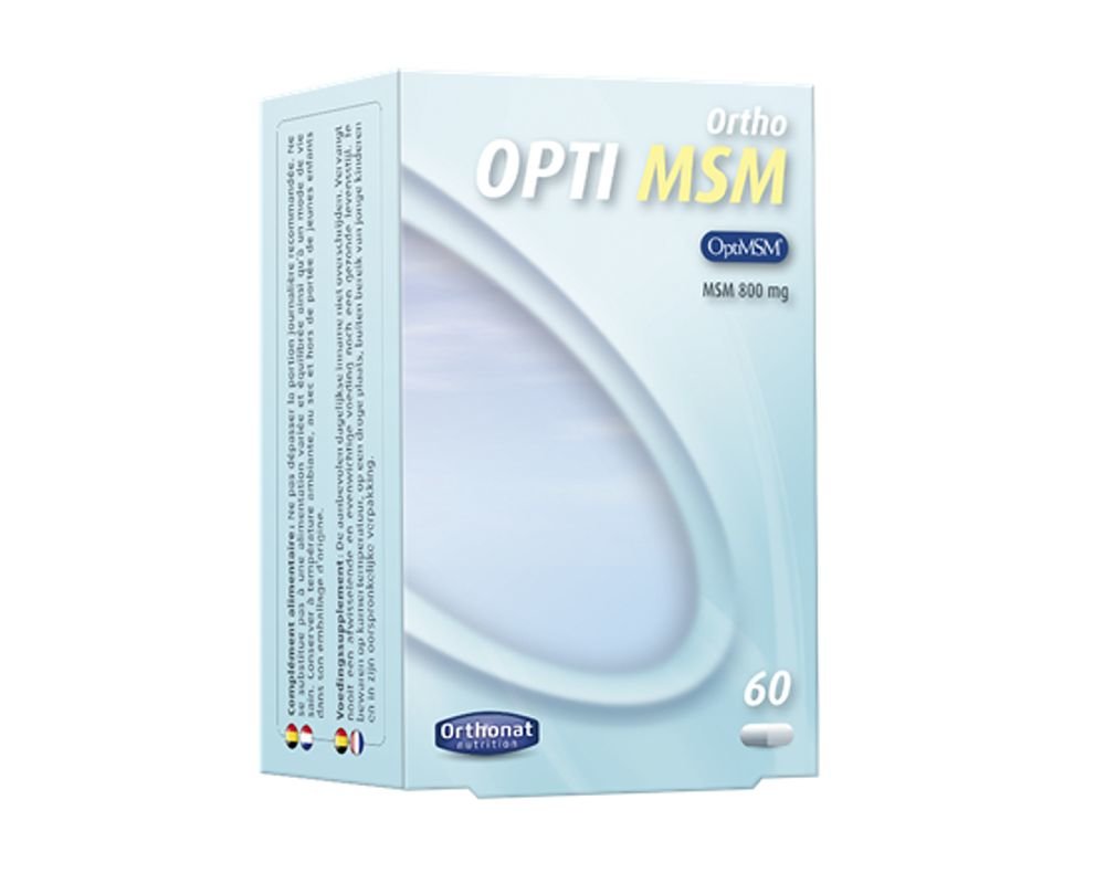 Ortho Opti MSM - Articulations - Orthonat - 60 gélules