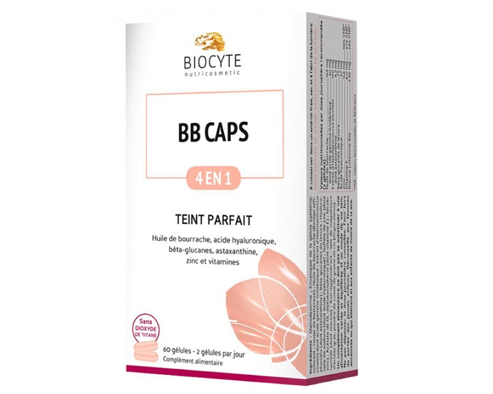 BB Caps - Peau sublimée - Biocyte - 60 gélules