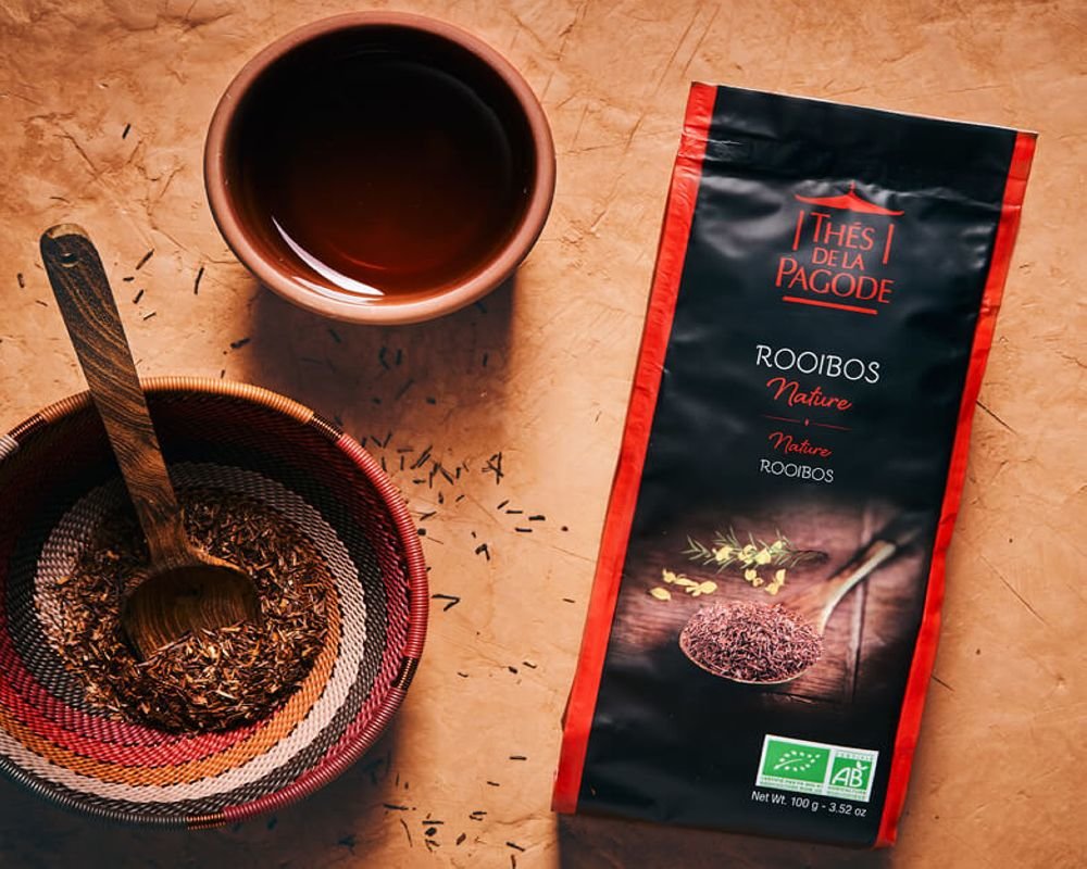Rooibos Nature - Bio - Thés de la Pagode - 100 g