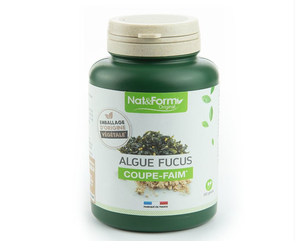 Algue Fucus (Fucus vesiculosus) - Nat & Form - 200 gélules