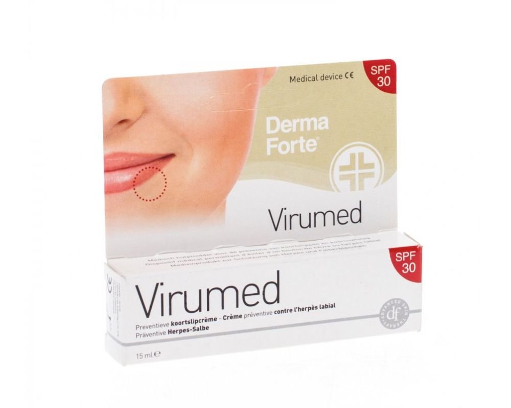 Virumed - Cream for cold sores - Derma Forte - 15 ml