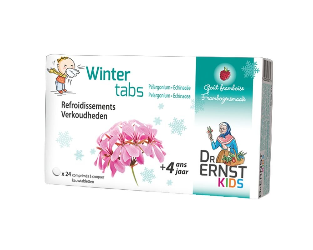 Winter Tabs - Kids: Voies respiratoires - Dr. Ernst - 24 comprimés