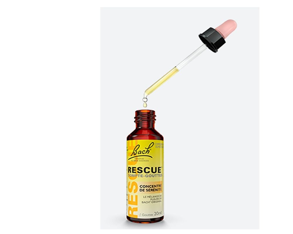 Rescue® Gouttes - Rescue Fleurs de Bach Original - 20 ml