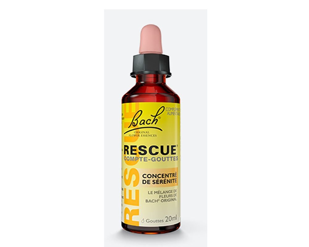 Rescue® Gouttes - Rescue Fleurs de Bach Original - 20 ml