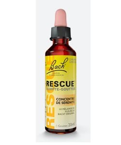 Rescue® Gouttes - Rescue Fleurs de Bach Original - 20 ml