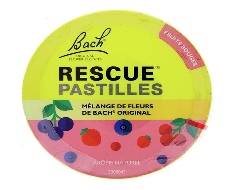 Rescue® Pastilles - Concentré de Zen - Rescue Fleurs de Bach Original ...